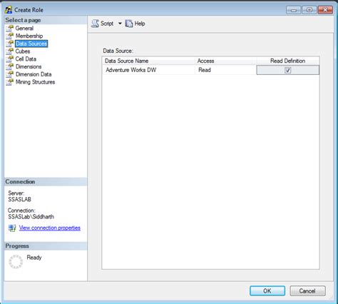 Sql Server Analysis Services Data Security