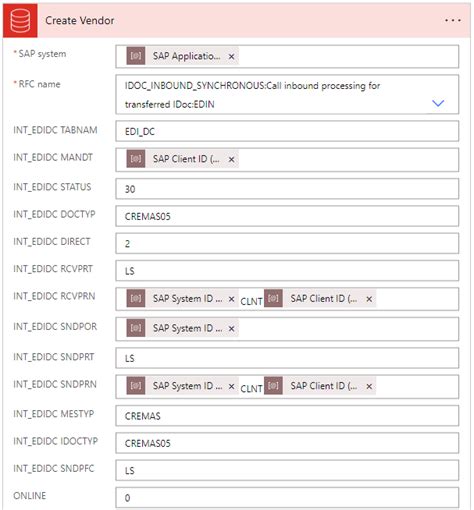 Configure Environment Variables For SAP And Power Platform SAP