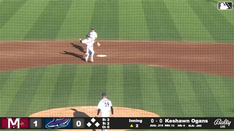 Harrison Spohn Makes A Bare Handed Play At Shortstop 06 08 2024 Blue Wahoos