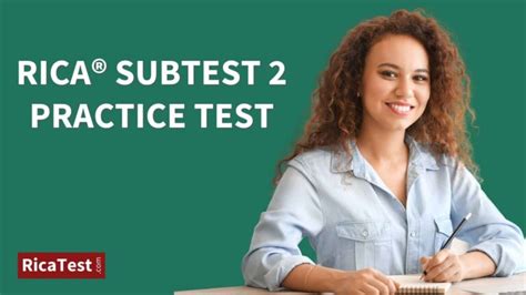 Rica Subtest 2 Practice Test Rica Test