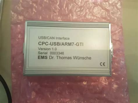 Ems Thomas Wunsche Usb Can Interface Cpc Usb Arm7 Gti Version 1 0