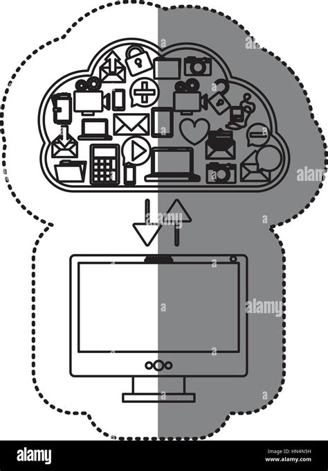 Cloud Computing Technology Stock Vector Image And Art Alamy