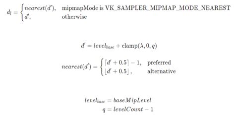 Vulkan 纹理采样计算过程详解 Robot 9
