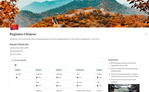 Free Languages Templates From Notion Notion Marketplace