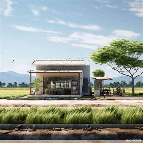 10 ไอเดียร้านกาแฟและเครื่องดื่มเล็กๆ ตามทุ่งนา