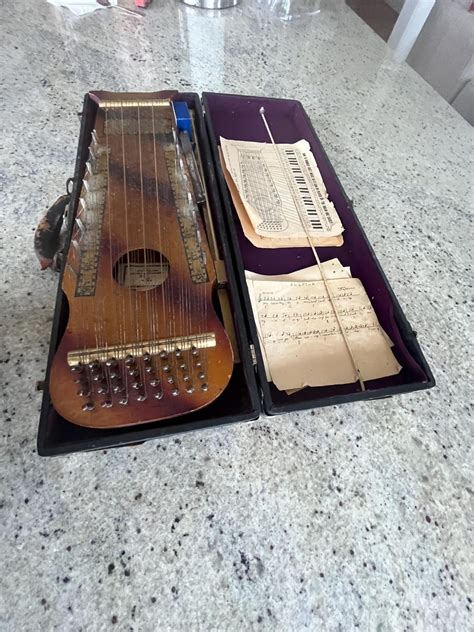 Vintage Marx Violin Uke String Marxochime Instrument Made In Usa With