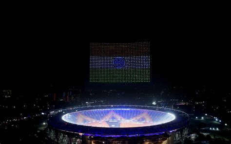 Botlab Dynamics Cricket World Cup Drone Show