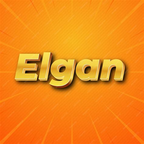 Premium Photo Elgan Text Effect Gold  Attractive Background Card