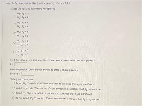 Solved The Following Estimated Regression Equation Based On Chegg