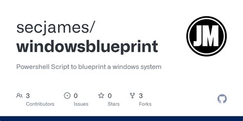Github Secjameswindowsblueprint Powershell Script To Blueprint A