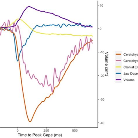 Skeletal Kinematics And Oral Cavity Volume From A Representative Download Scientific Diagram