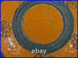 Vintage Rosenthal Netter Italian Art Pottery Retro Glaze Large Bowl