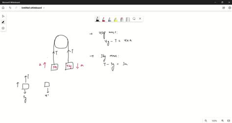 Solved Two Particles A And B Of Masses 4 Kg And 3 Kg Respectively Are Connected By A Light