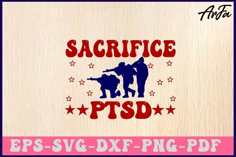 Sacrifice Ptsd Svg Design Graphic By Arfa · Creative Fabrica