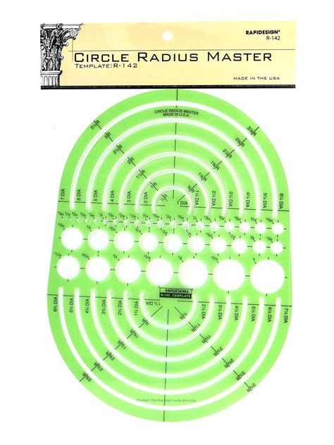 Rapidesign Circle Drafting Templates