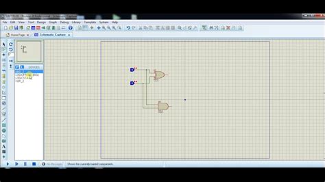 Digital Logic Half Adder Using Proteus Youtube