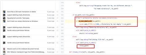 Impossible To Delete Non Empty Folders Recursively In Version 600 · Issue 5457 · Jupyter