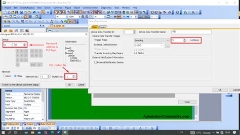 Mitsubishi Plc Hmi Configuration With Pid Controller Via Modbus
