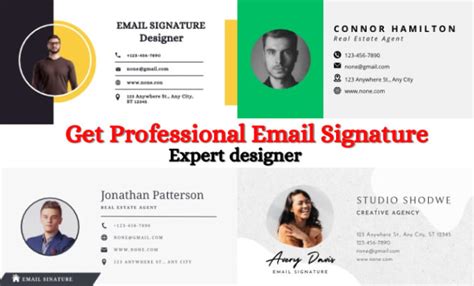 create email signature html clickable html email signature by jessica pip fiverr