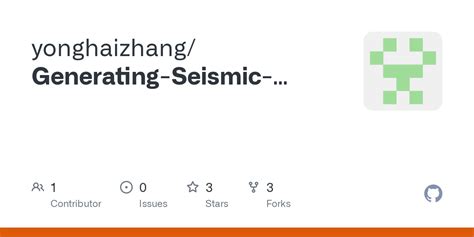 GitHub Yonghaizhang Generating Seismic Section From Marmousi Model