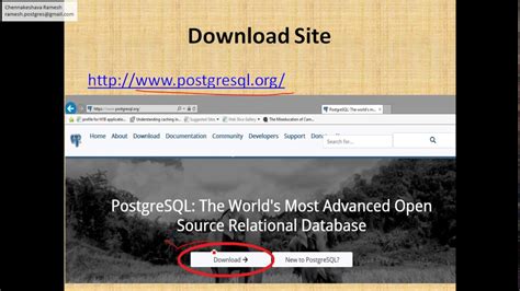 postgres download options youtube