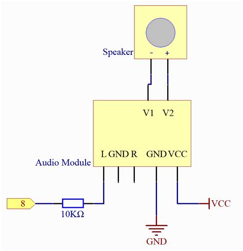 Audio Module And Speaker — Sunfounder Elite Explorer Kit Documentation