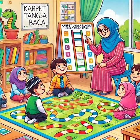 Karpet Ular Tangga Baca Kartaca Pembelajaran Inovatif Yang Berdampak