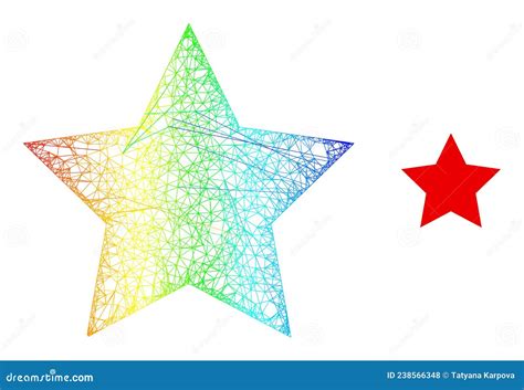 Star Spectral Classes Scale Vector Illustration Spectrum