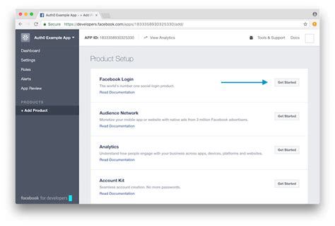 Connect Your App To Facebook