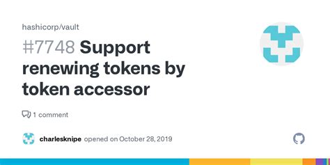 Support Renewing Tokens By Token Accessor · Issue 7748 · Hashicorp