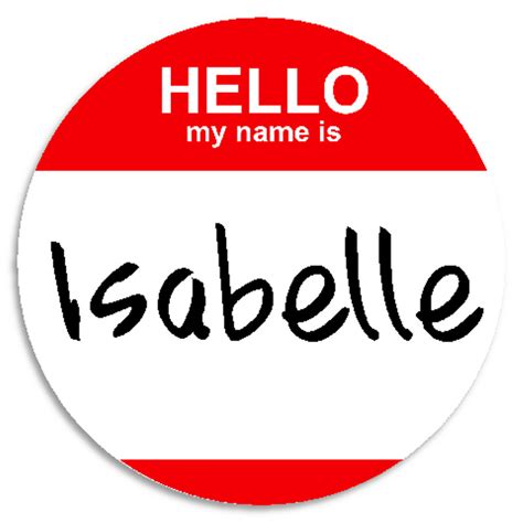 Isabelle Name