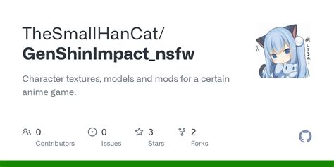 GitHub TheSmallHanCat GenShinImpact Nsfw Character Textures Models And Mods For A Certain