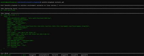 Ansible Environment Variables How Environment Variable Work In Ansible