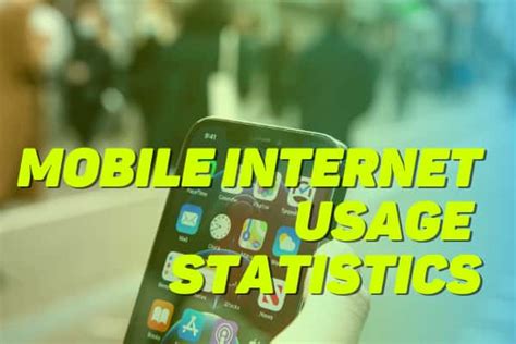 Mind Blowing UK Mobile Internet Usage Statistics