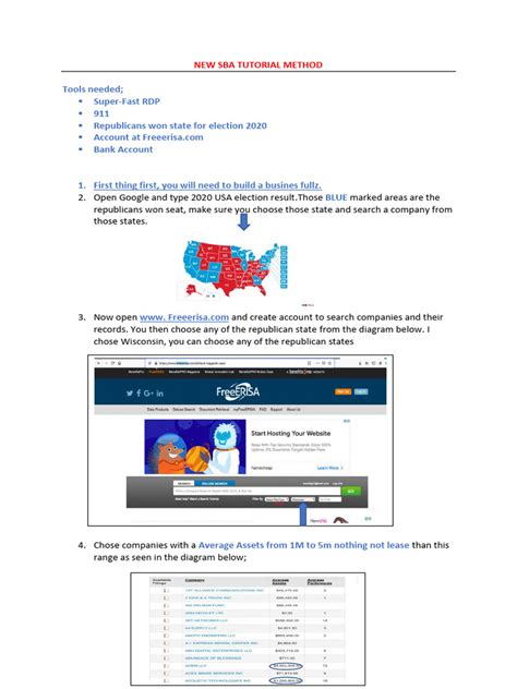 New Sba Tutorial Method Pdf