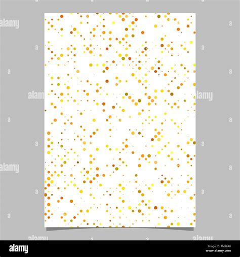 Yellow Abstract Circle Pattern Brochure Background Vector Design Stock Vector Image And Art Alamy