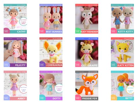 Get To Know Cute Felt Patterns