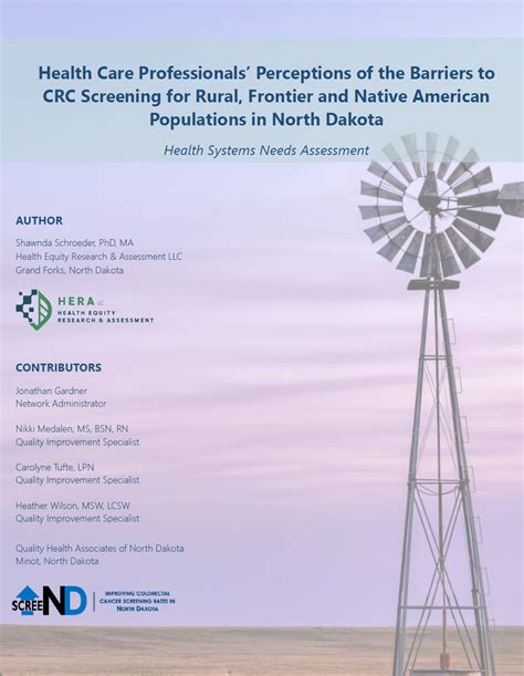 Crc Screend Improving Cancer Screening Rates In North Dakota