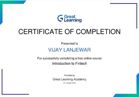 Greatlearningacademy Greatlearning Glacertificate Fintech