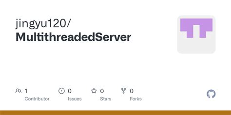 Github Jingyu120multithreadedserver