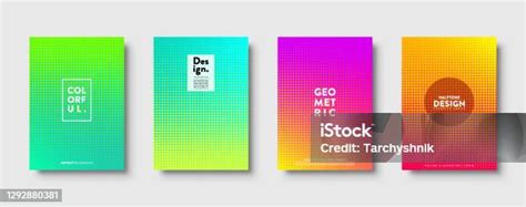 점과 하프톤 추상적 인 배경 다채로운 그라데이션 디자인 동그라미가 있는 현대적인 기하학적 배너 팝 아트 벡터 일러스트레이션 0명에 대한 스톡 벡터 아트 및 기타 이미지