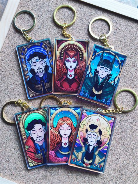 Marvel Keychain Crimsons Ko Fi Shop