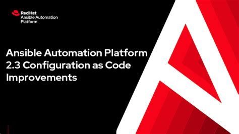 Ansible Awx Configuration As Code