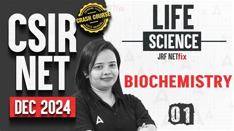 Csir Net Dec 2024 Life Science Biochemistry Crash Course Csir Net Adda247 Youtube