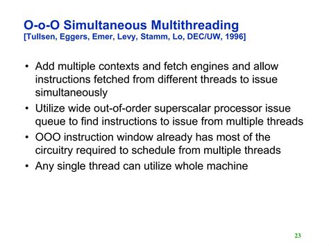 multithreading computer architecture pptx