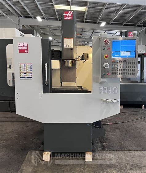 Buy Used Haas Super Mini Mill Cnc Vertical Machining Center Compact Milling 2015