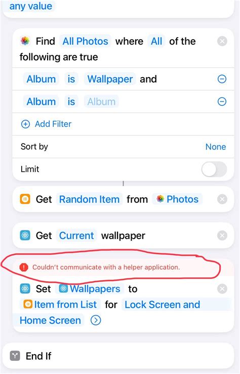Shortcut Run By Automation Sometimes Runs And Sometimes Generates This Error Rshortcuts
