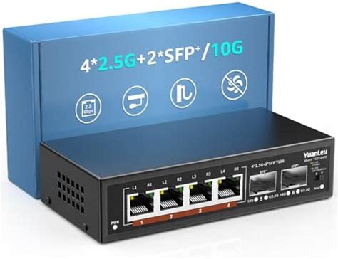 Port G Umanaged Ethernet Switch X G Base T Ports X G SFP Compatible With