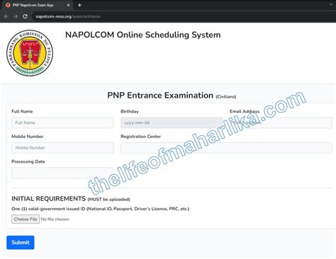 Napolcom Online Application Step By Step Process 2025