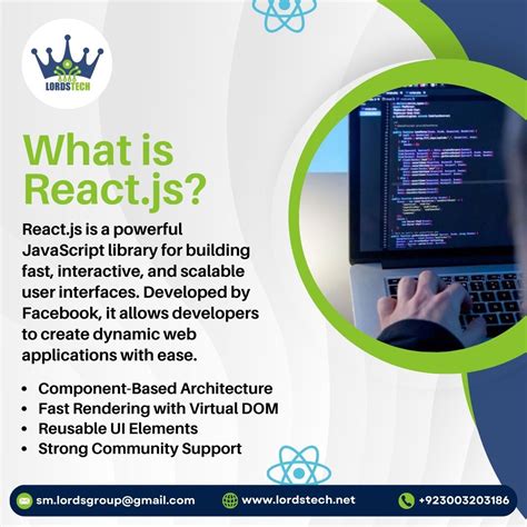 lords what is react js react js is a powerful javascript library used for building fast